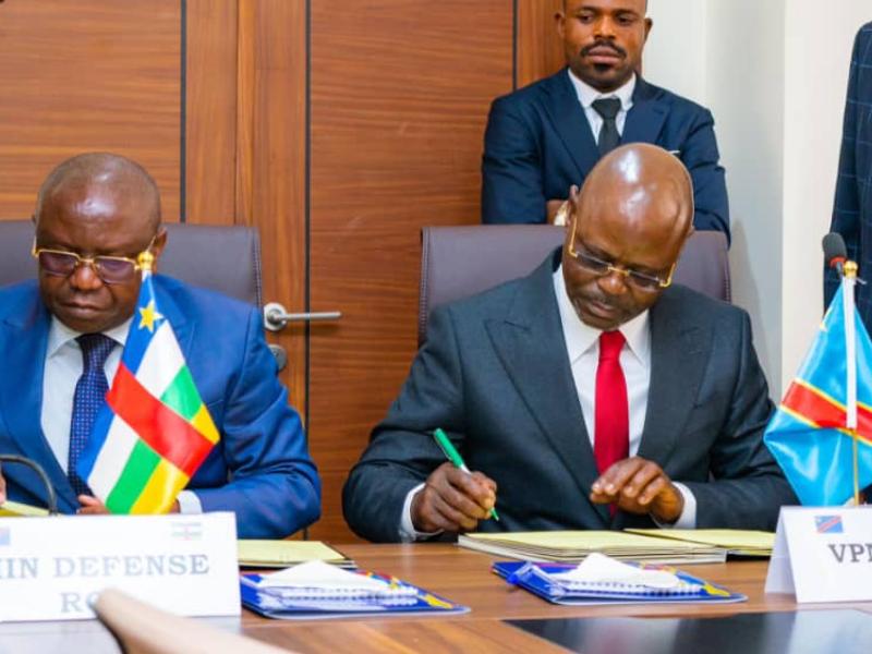 Accord militaire Kinshasa-Bangui : "la RCA ne servira jamais de base arrière à une force ...